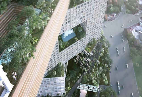 web de wen: Peruri 88, una ciudad vertical en Jakarta