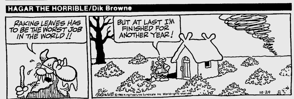 5 Autumn Comic Strips!