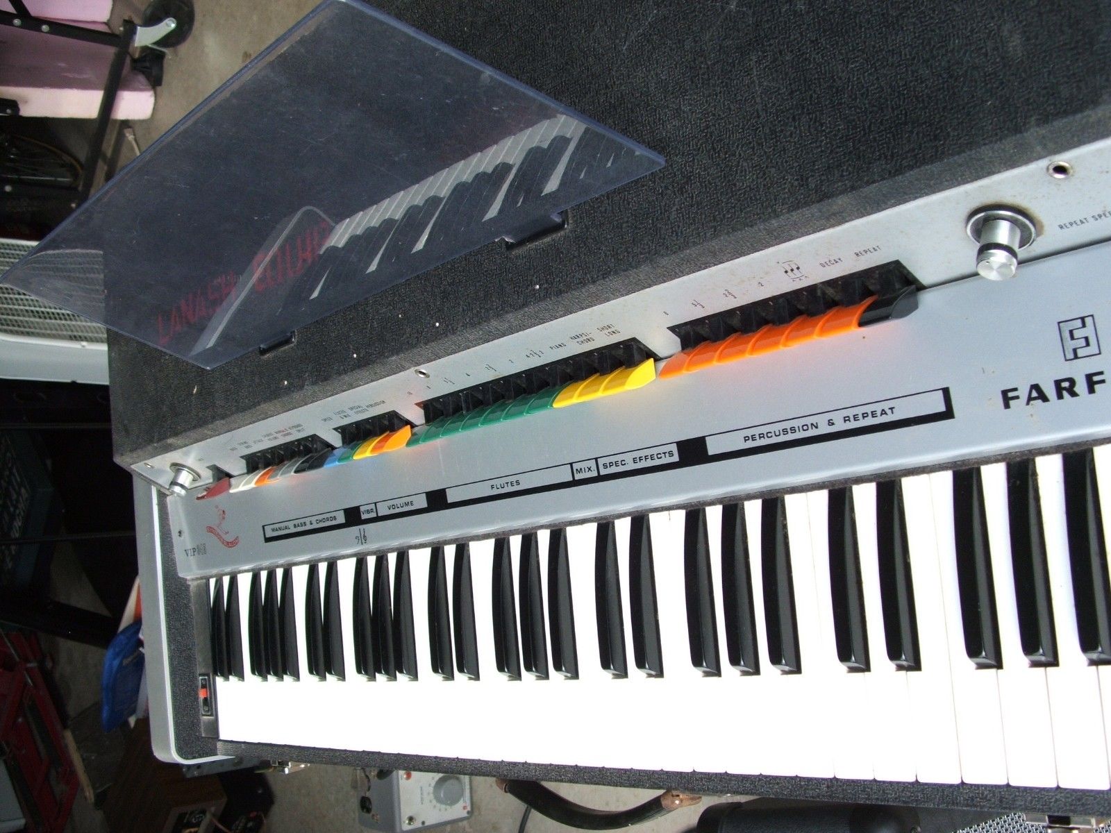 MATRIXSYNTH: The SYNTHE SLALOM! - 1973 Farfisa Model VIP-345 SN 6232