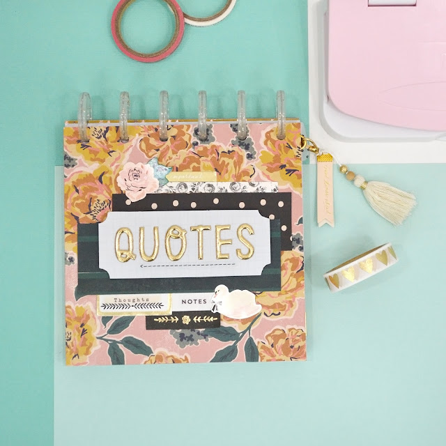 diy quote book: lowercase word punch board & icon punches – Aly Dosdall ...
