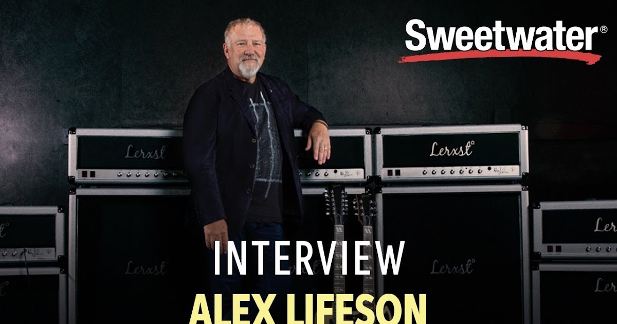 Alex Lifeson: Sweetwater Interview with Mitch Gallagher