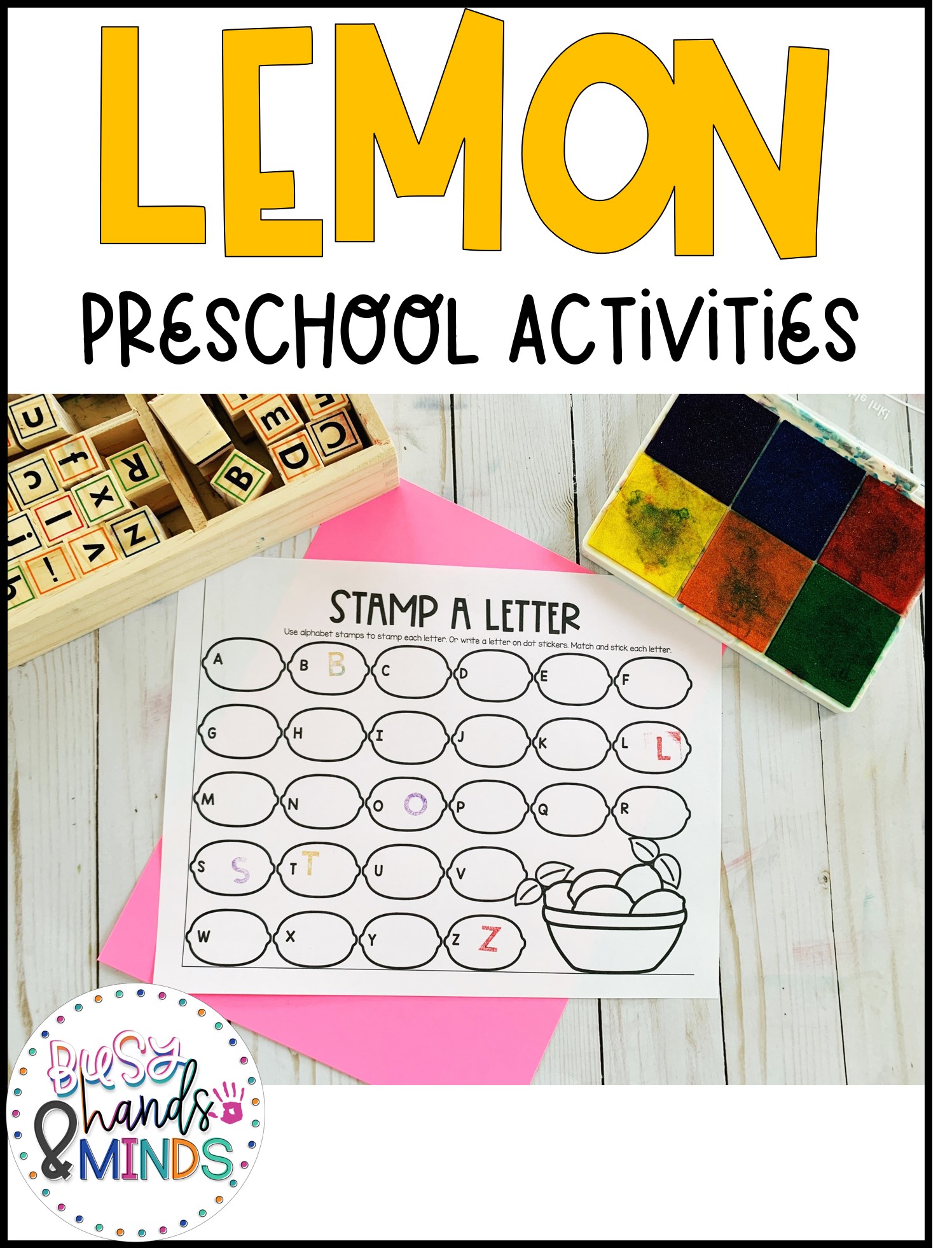 When Grandma Gives You a Lemon Tree- Preschool Book Companion | Busy ...