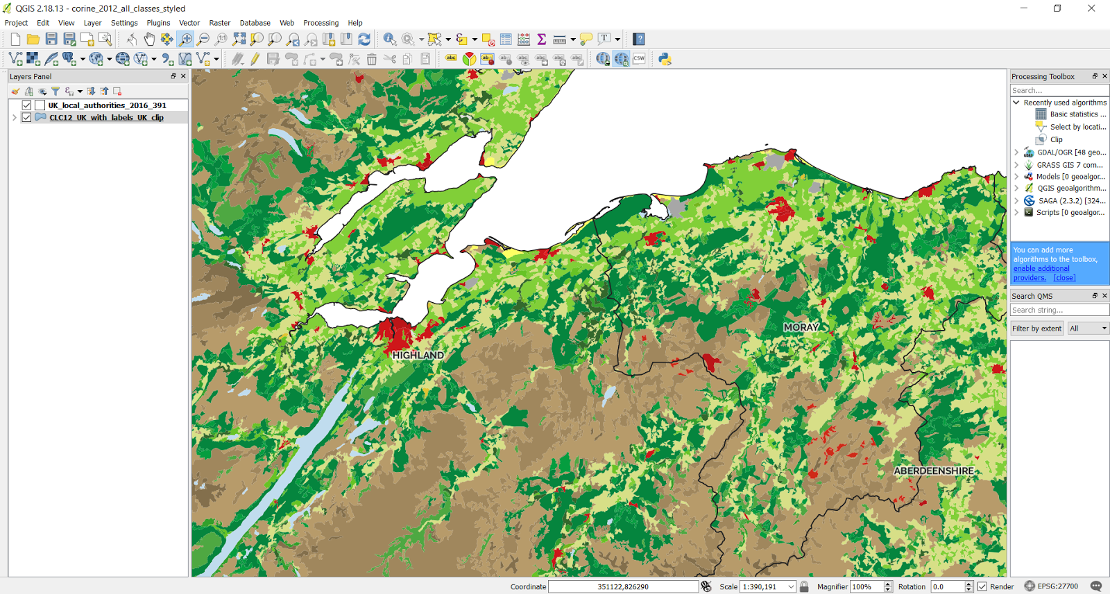 Stats, Maps n Pix: Land Cover Atlas - Notes, FAQs and Data