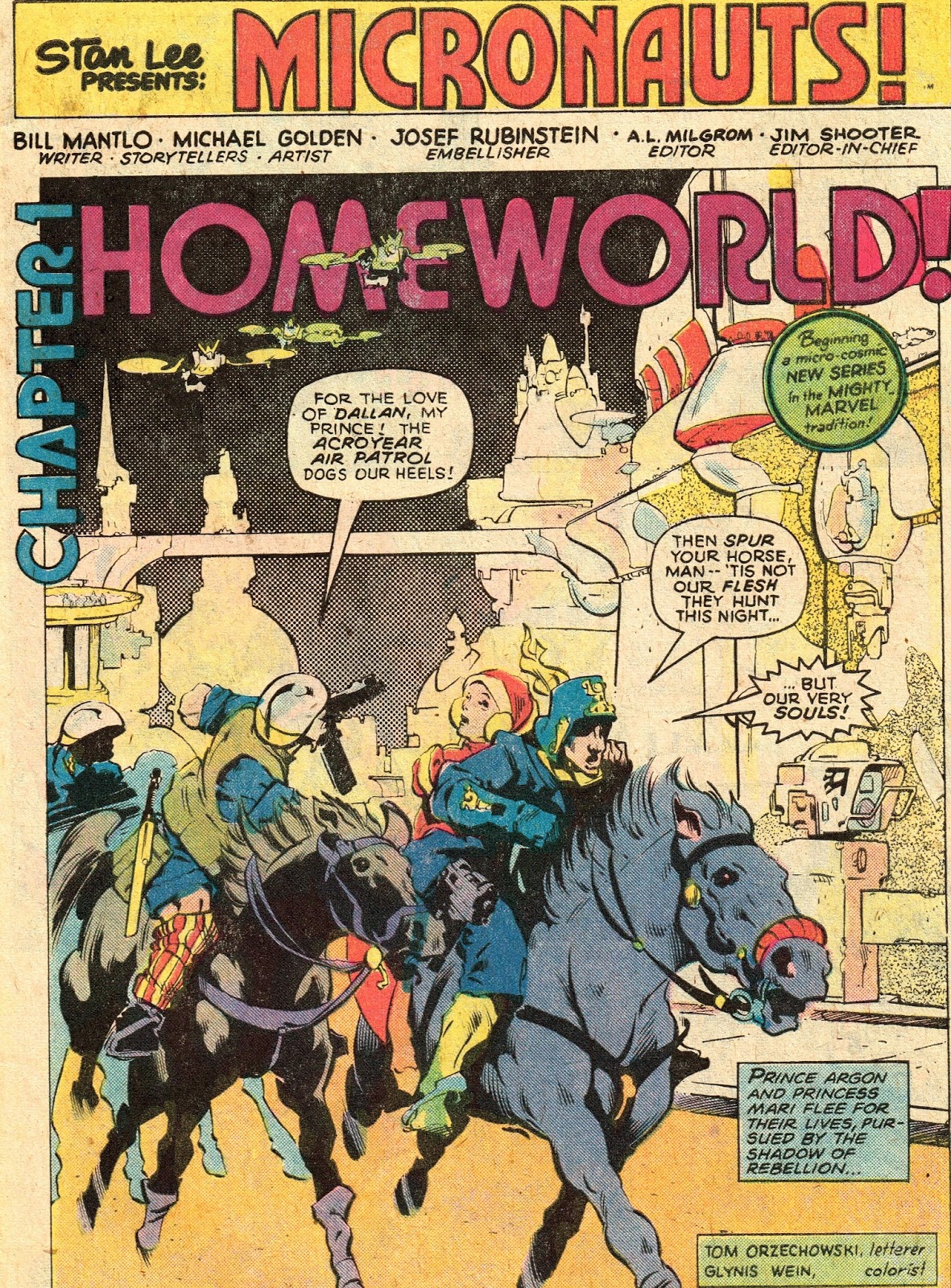 Cap'n's Comics: Beginnings Of The Microverse by Michael Golden and Jack ...