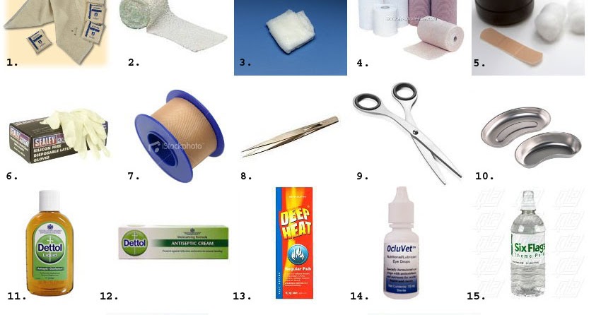 rasnadiya: apa ada dalam "FIRST AID KIT"