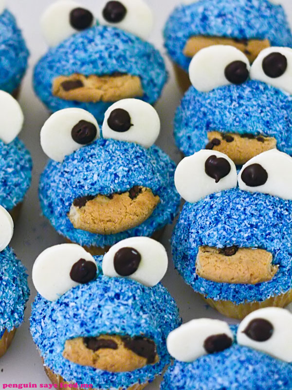 Penguin says Feed Me: Cookie Monster Cupcakes and the Sydney Food ...