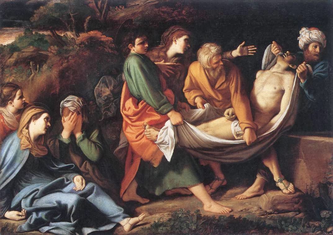Pauca Verba: The Fourteenth Station ~ Jesus is Buried in the Tomb