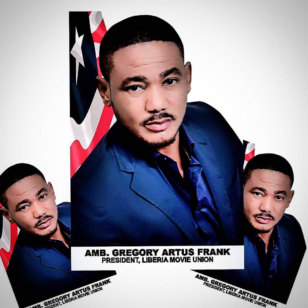 Amb. Gregory Artus Frank Sr is the President of Liberia Movie Union.