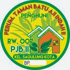 SAGULUNG KOTA RW 007: Sticker Perumahan Taman Batuaji Indah 2