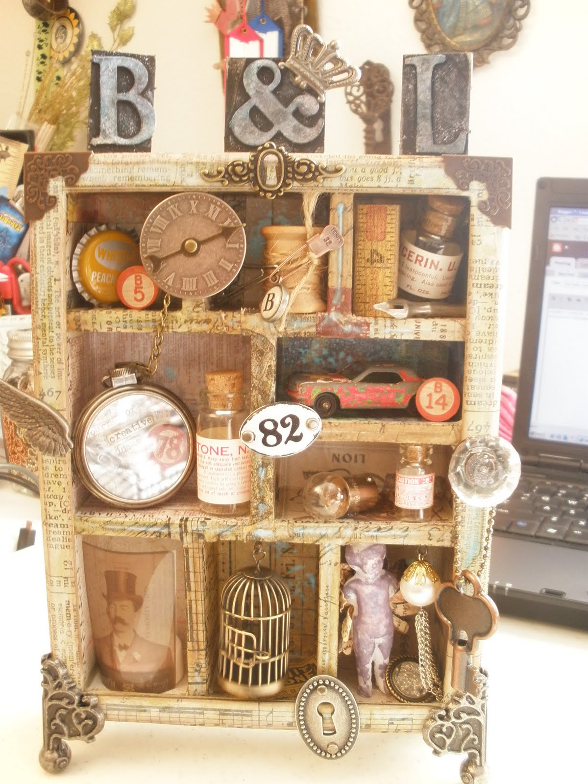 The Vintage Key: Tim Holtz Configurations Box