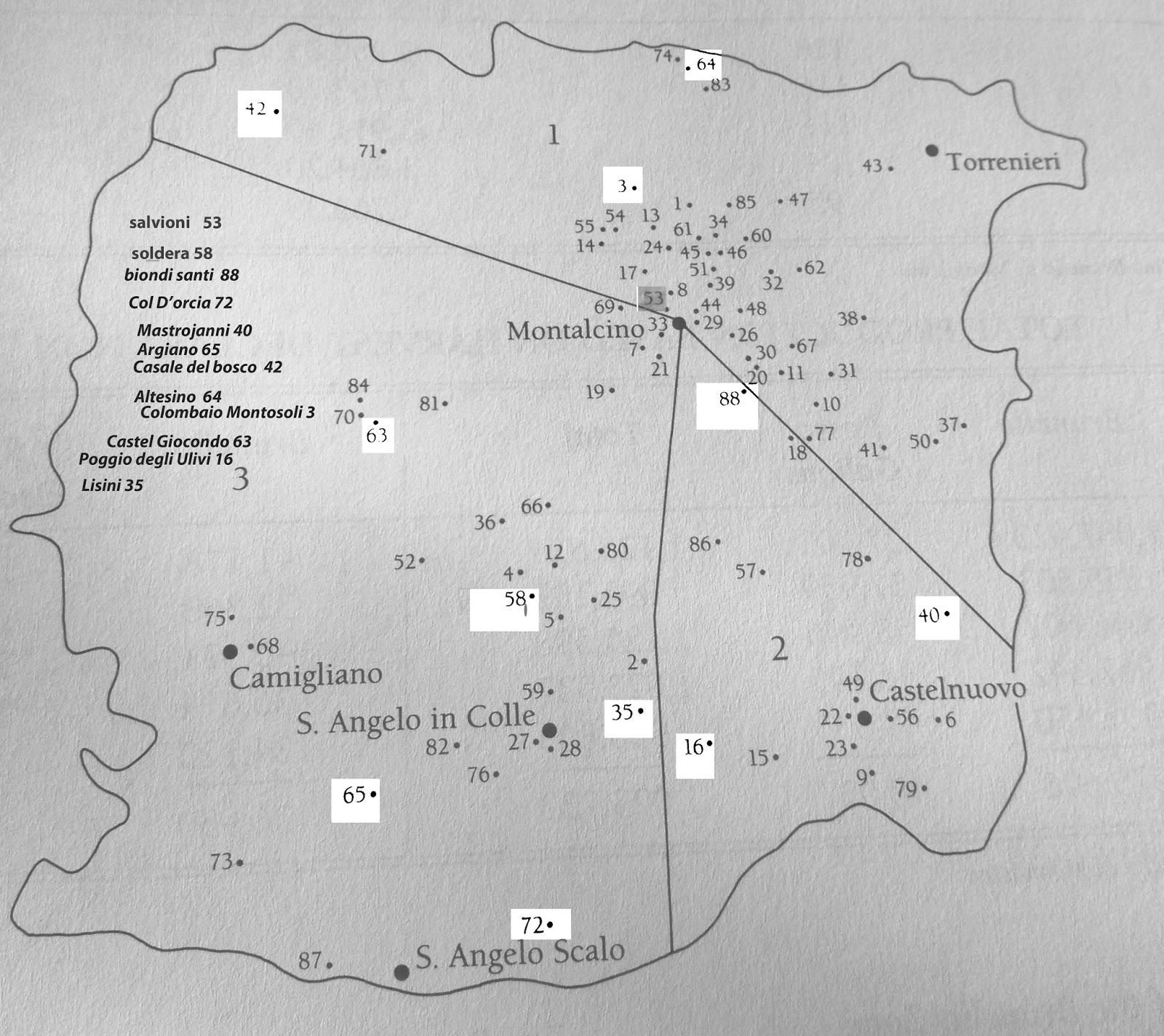 Brunello based on a map….