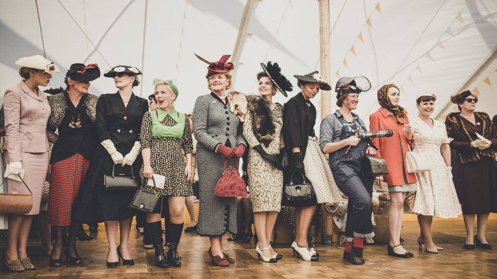 Just A Car Guy: The dress code for Goodwood Revival is anything from ...