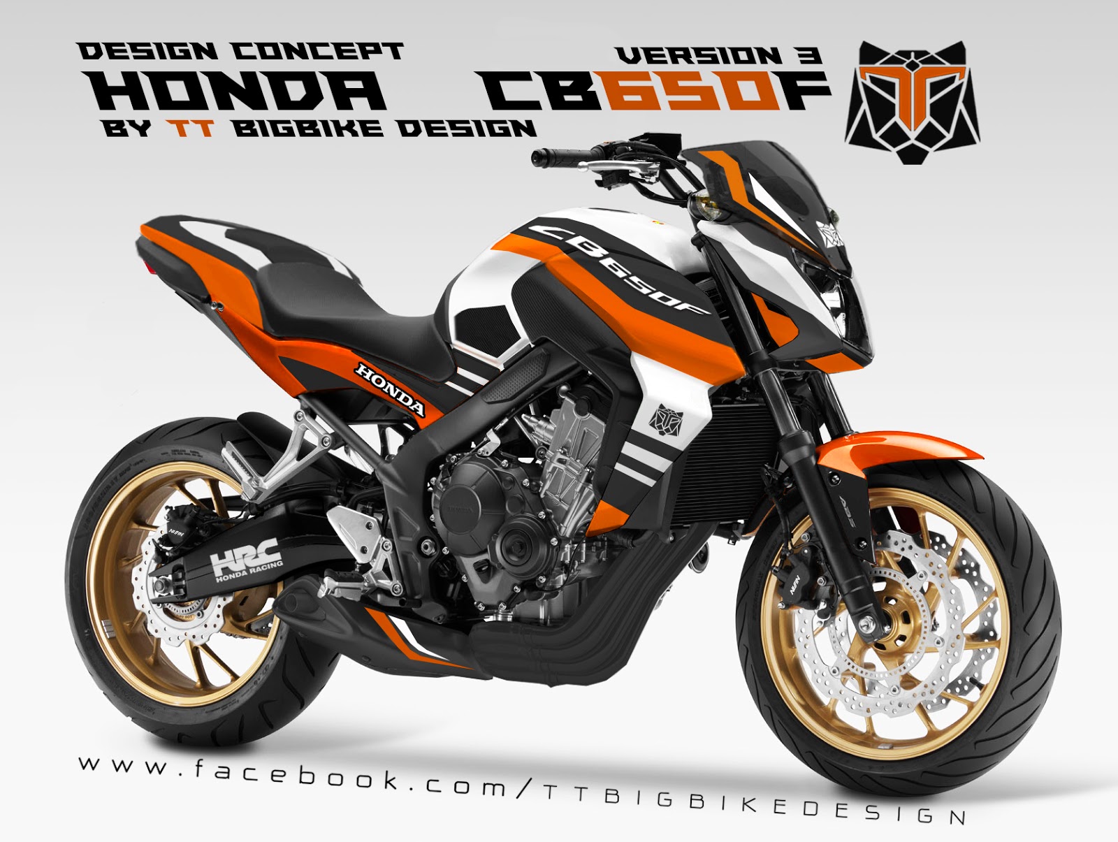 TT BIGBIKE DESIGN: HONDA CB650f DESIGN CONCEPT #3