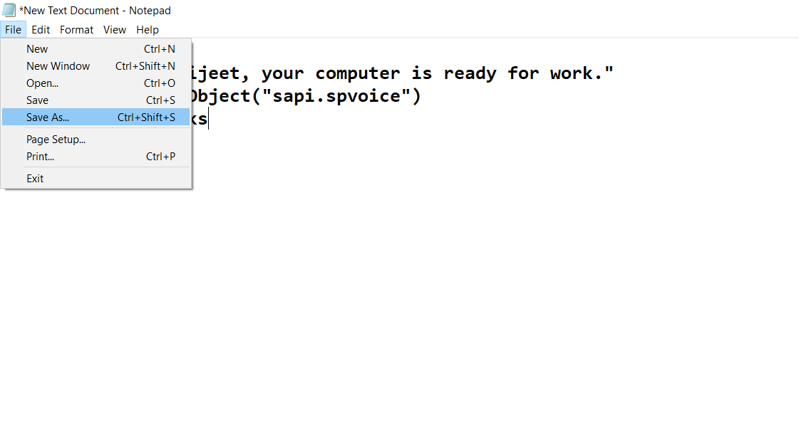 How to set welcome voice message in window 10, 8, 7 startup