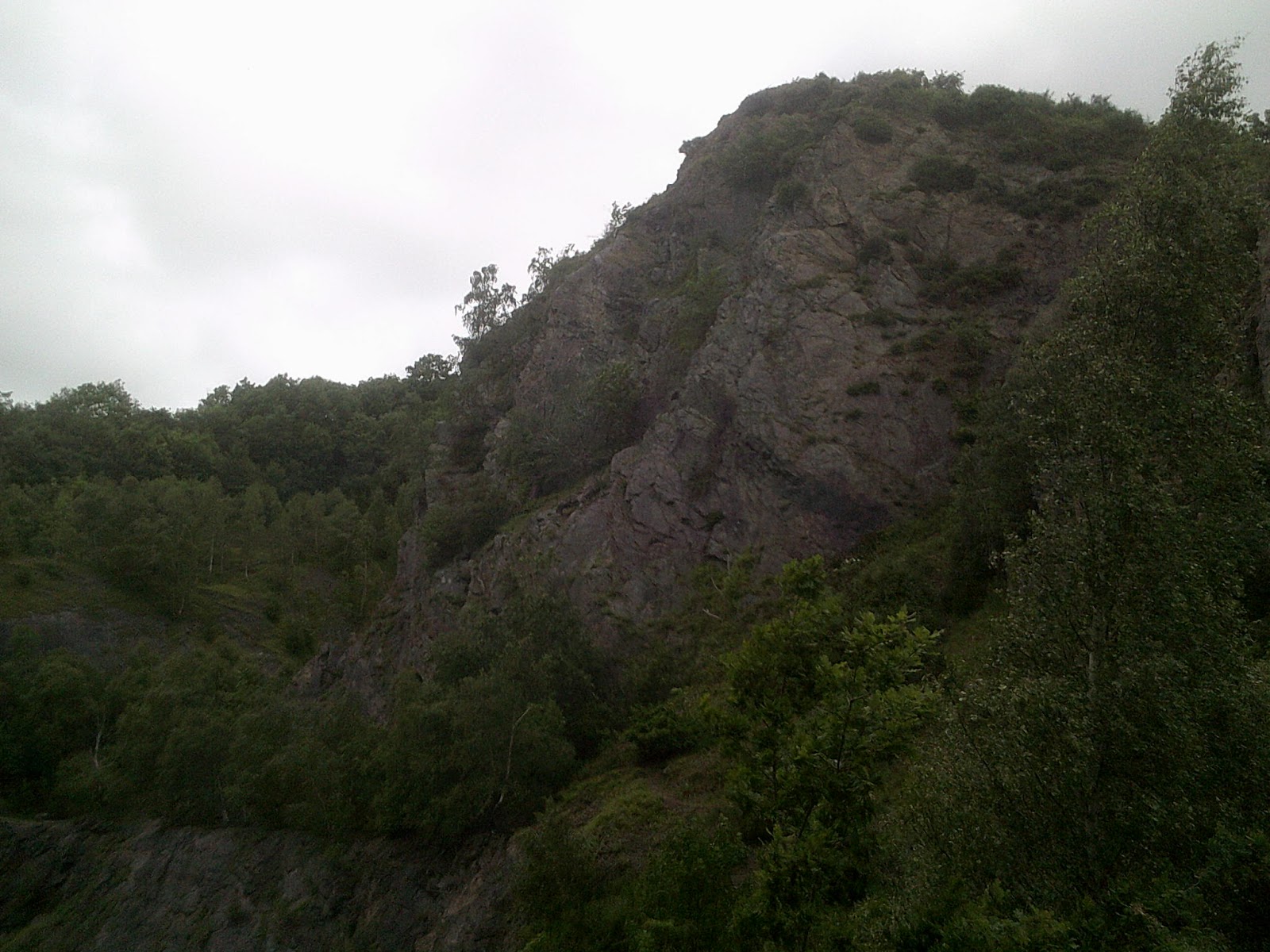 wigton physics: Gullet Quarry in the Malverns