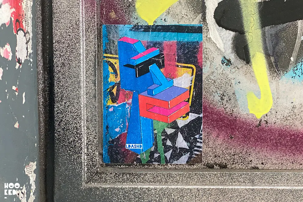 Stick it up: Shoreditch Street Art Stickers Edition 10 | Hookedblog ...