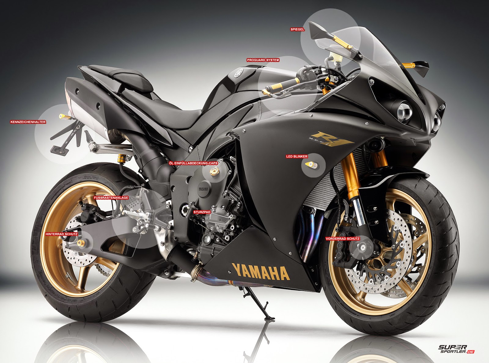 Motos Super Esportivas: Yamaha YZF R1