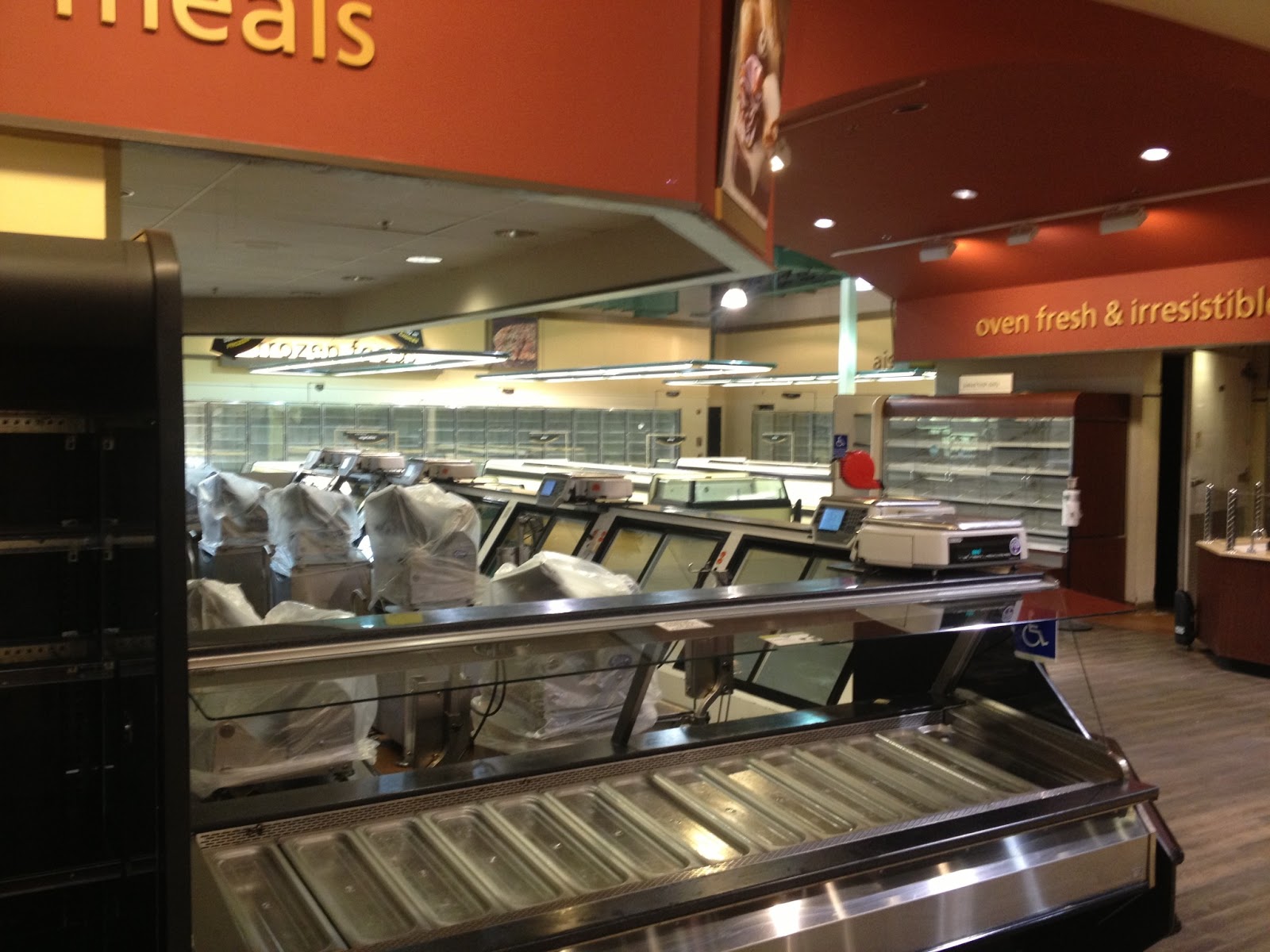step off george: Genuardi's *CLOSED*