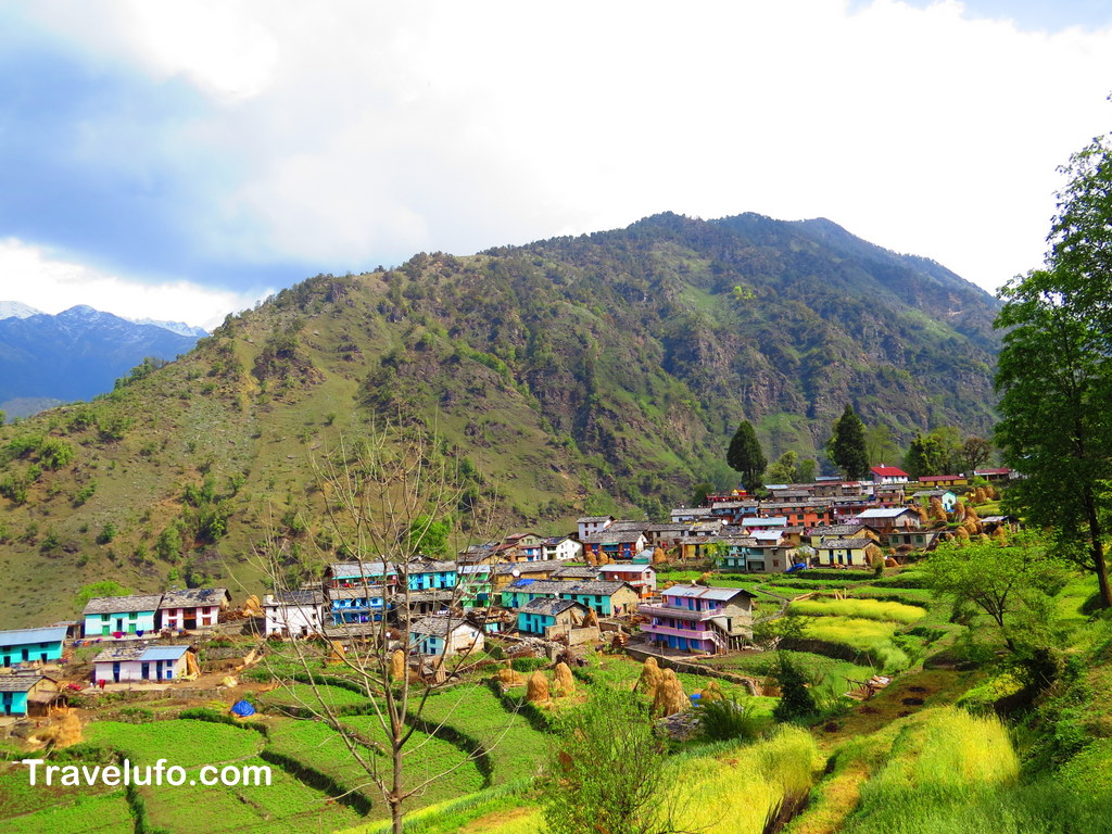 Khati village ,Pindari kafni glacier | TravelUFO । Musafir hoon yaaron