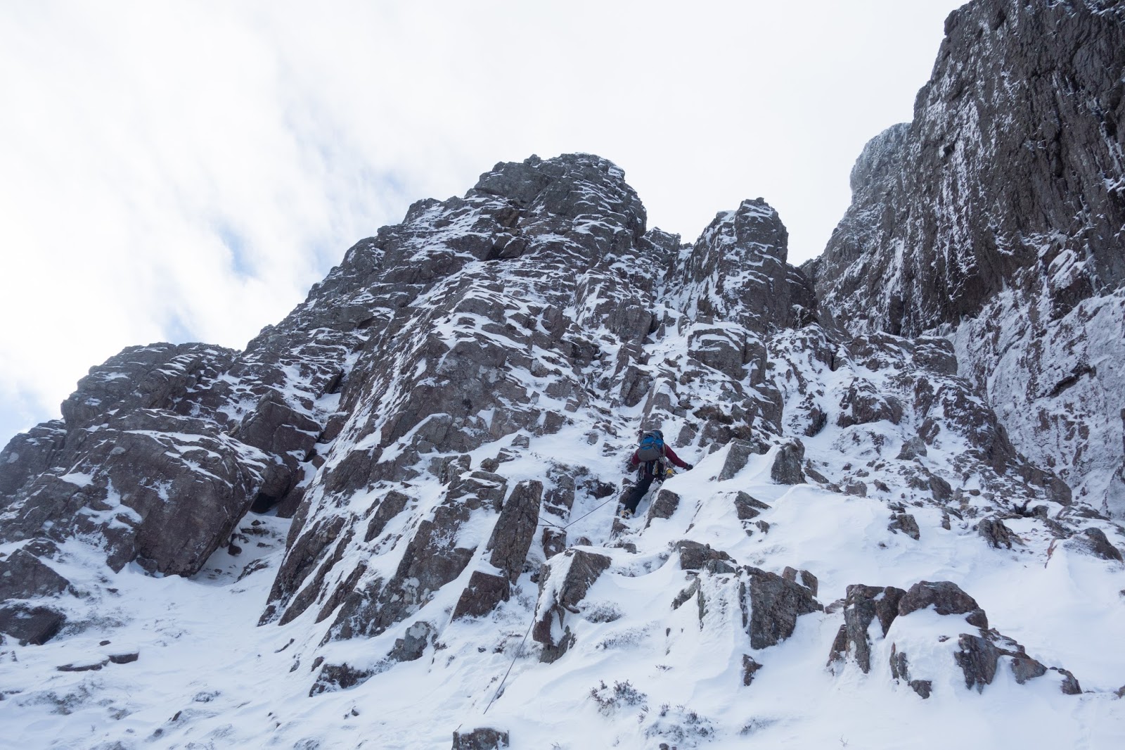 Curved Ridge, Buachaille Etive Mor