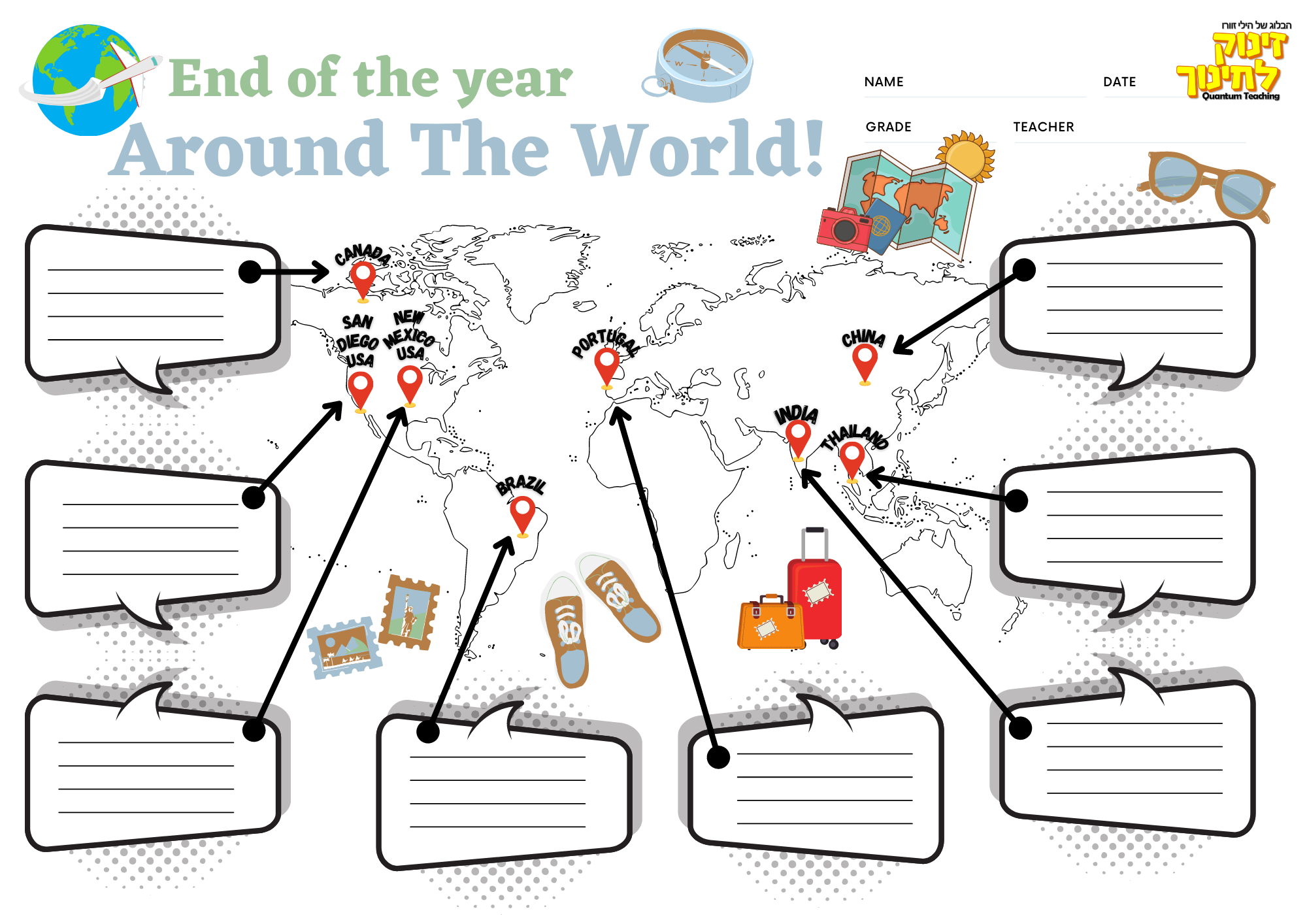 End of the Year Around the World!