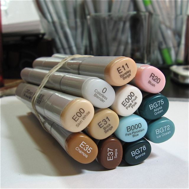 The Ink Trap: Copic Coloring Tutorial