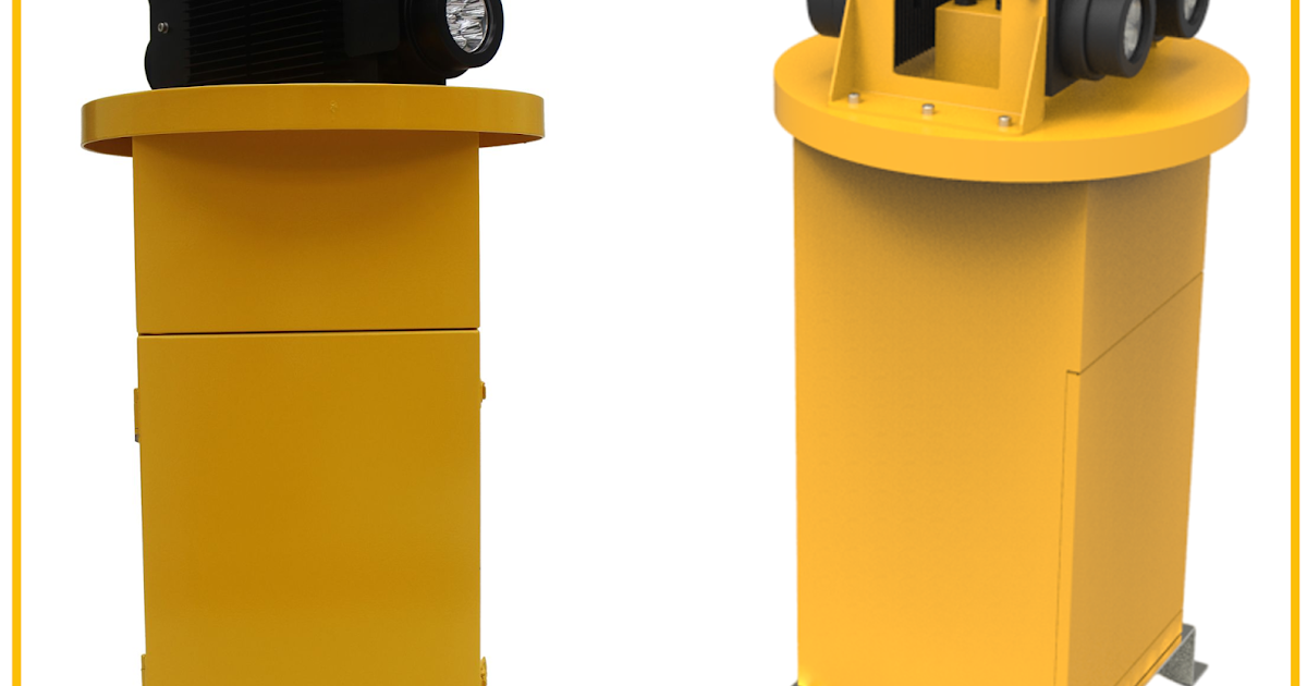 L-801A L-802A LED Airport Rotating Beacon, alternate green and white ...