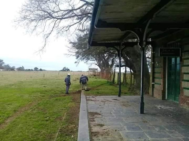 CRÓNICA FERROVIARIA: Relevamiento del ramal General Guido - Divisadero ...