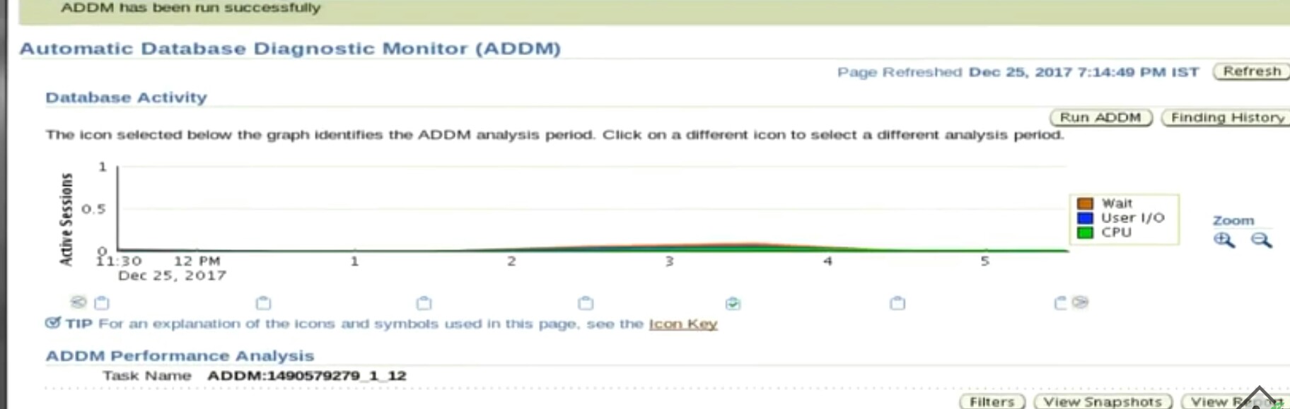 Chaitanya Oracle Dba Blog : ADDM REPORT IN ORACLE FOR PERFORMANCE TUNING