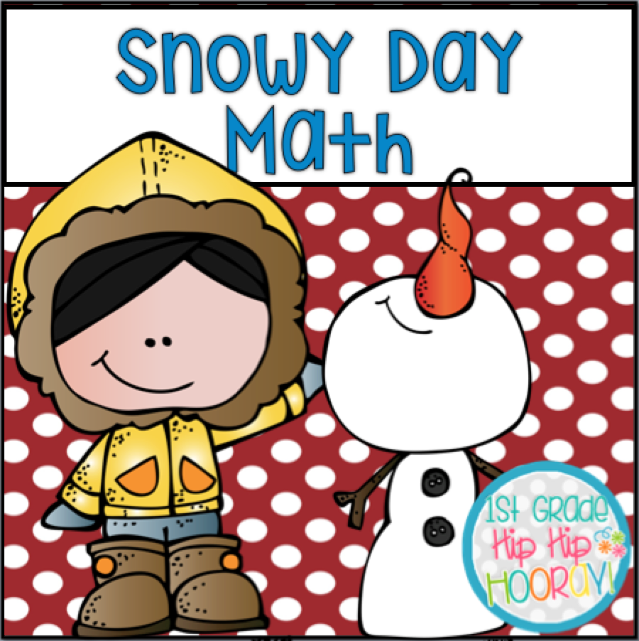 1st Grade Hip Hip Hooray!: Math is SNOW MUCH FUN!