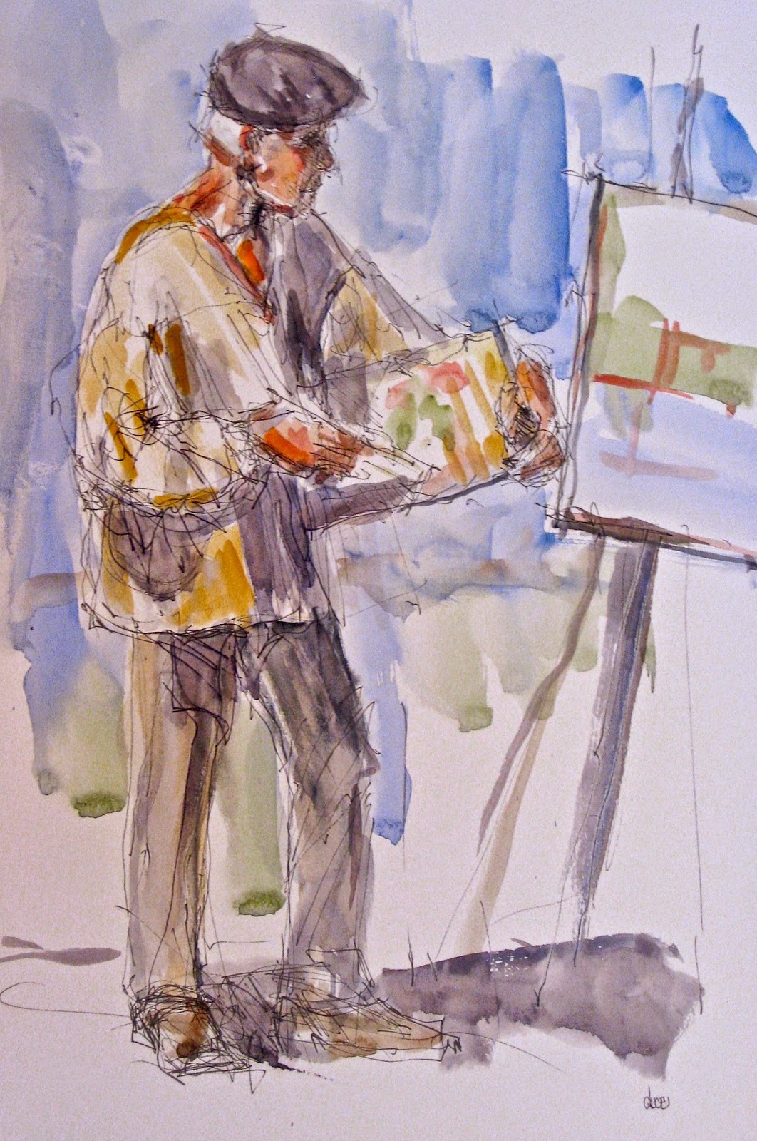 Duce: Drawings, Paintings, Words: The Painter