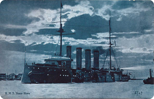 Dawlish Chronicles : The Battle of Coronel, November 1st 1914