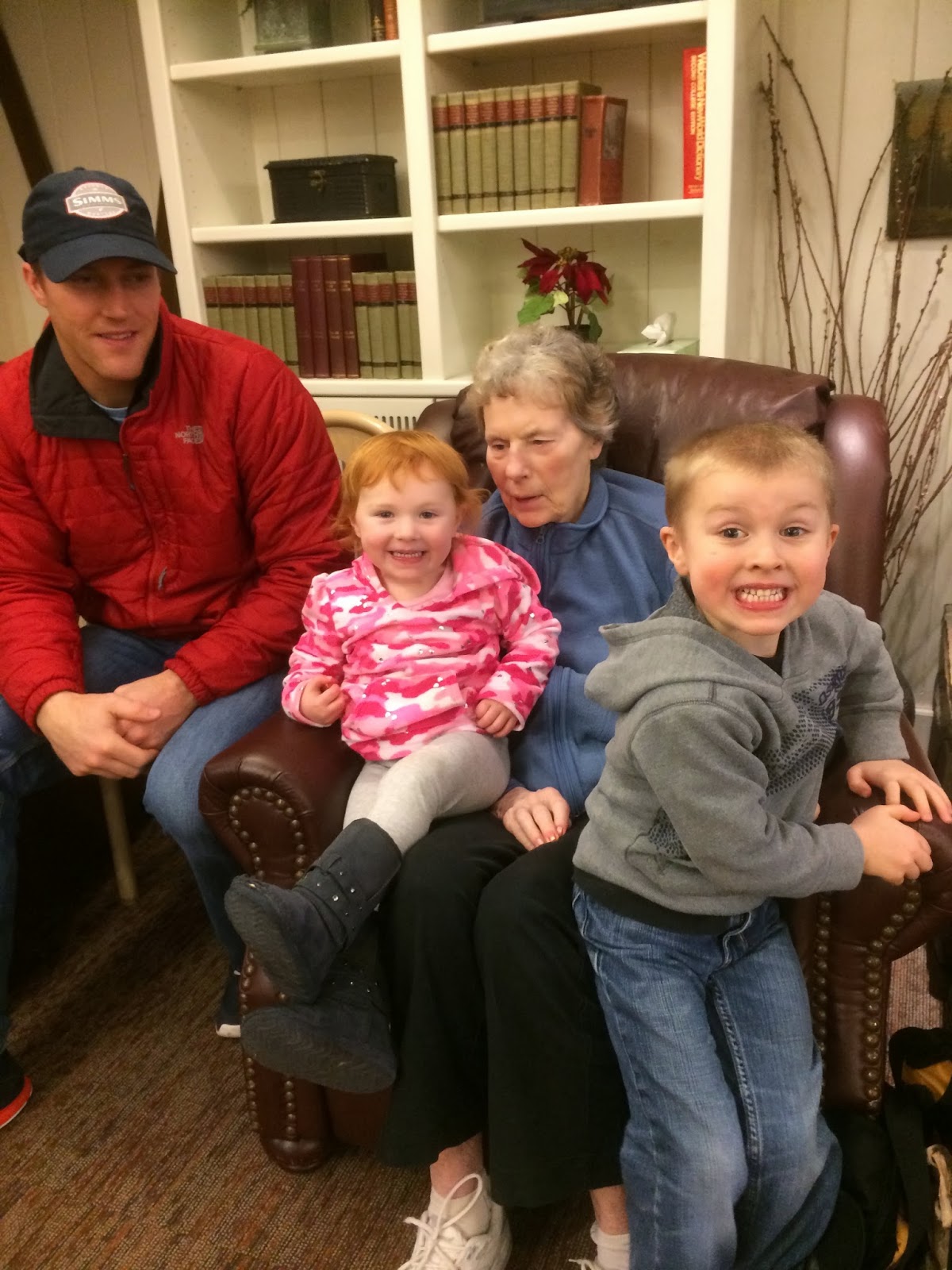 Barron Todd and Andee Grace Schader: Visiting Grandma Knuth at the ...