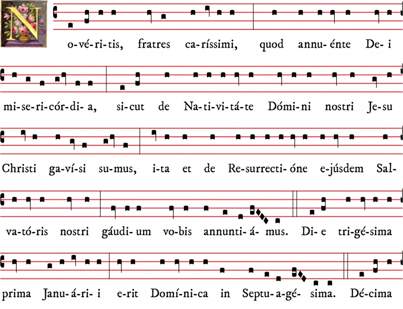 New Liturgical Movement: Special Chants for the Epiphany 2021