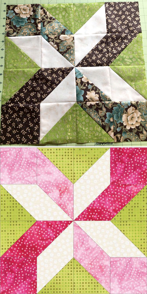 Quilt Today: Stargaze 8" Block Quilt Pattern