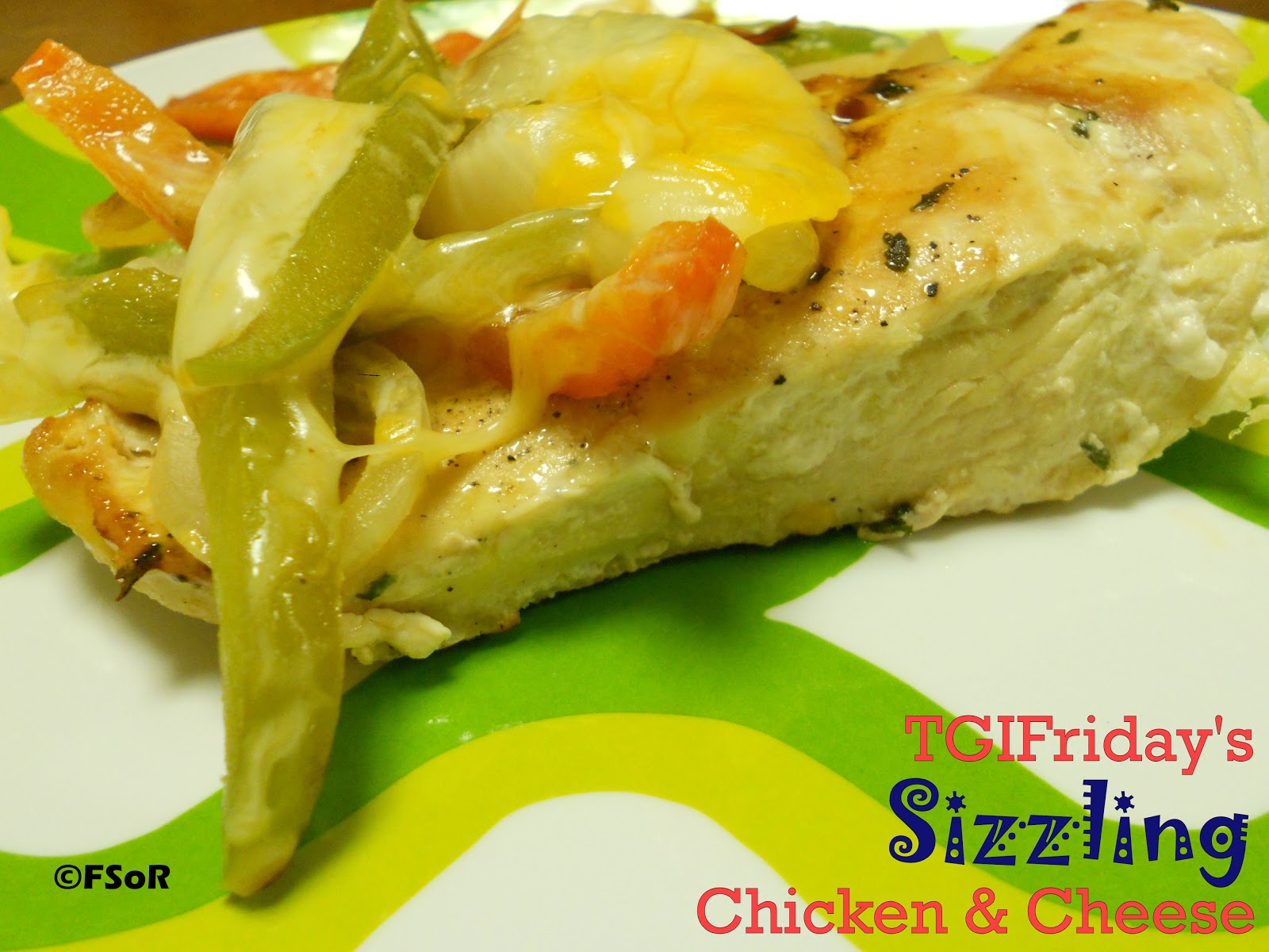 Fantastical Sharing of Recipes: TGIFriday's Sizzling Chicken and Cheese