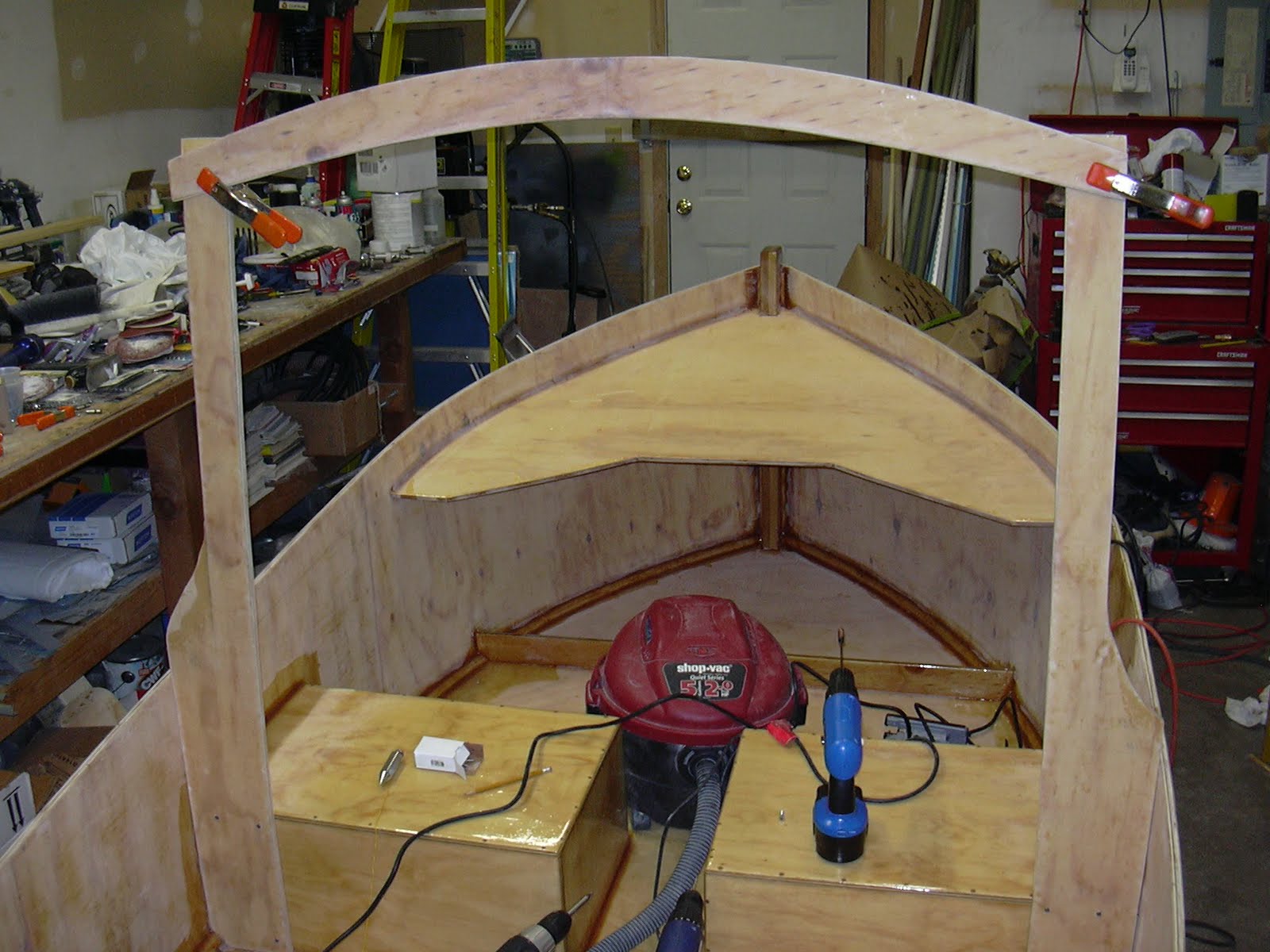 Todd's Mini-Tug Boat Building Journal: Cabin Assembly Started!