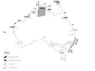 The Amber of the Moment: WWII Australian Home Front Map