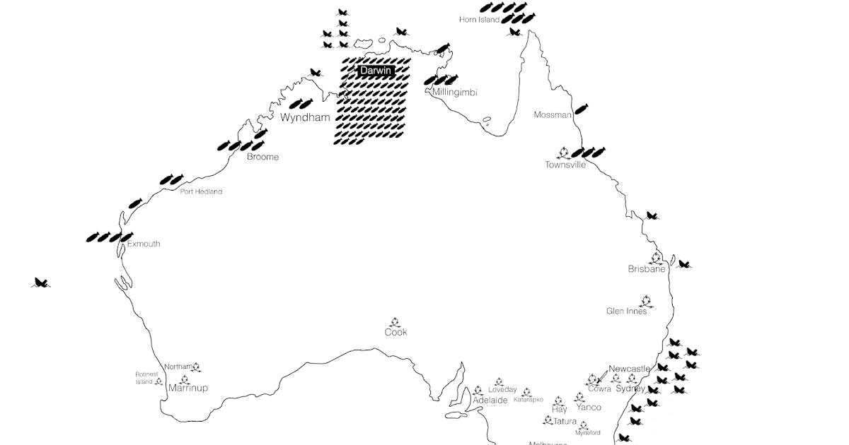 The Amber of the Moment: WWII Australian Home Front Map