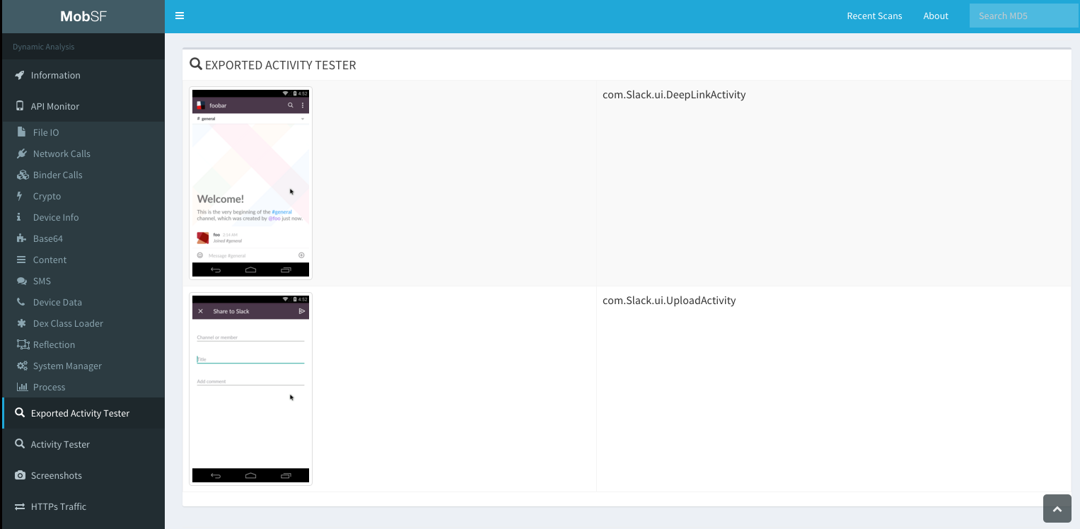 Mobsf Mobile Security Framework V1 0 Mobile Android Ios Automated Pen Testing Framework