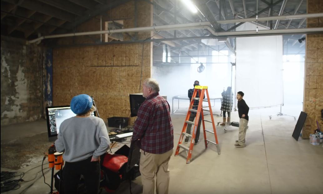 Behind the Scenes on a Commercial Sports Photo Shoot with Director ...