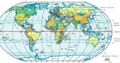 ¿CÓMO SON LAS LÍNEAS DEL ECUADOR?