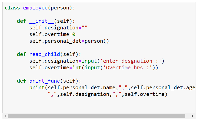 Multilevel Inheritance