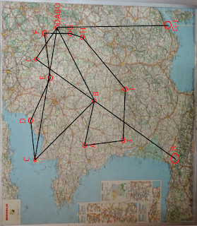 Orienter la première carte pour avoir la deuxième