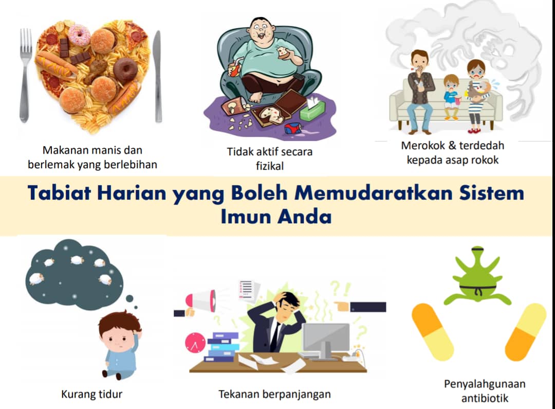 Imuniti anda kuat atau lemah? Ini cara untuk kuatkan imuniti badan ...