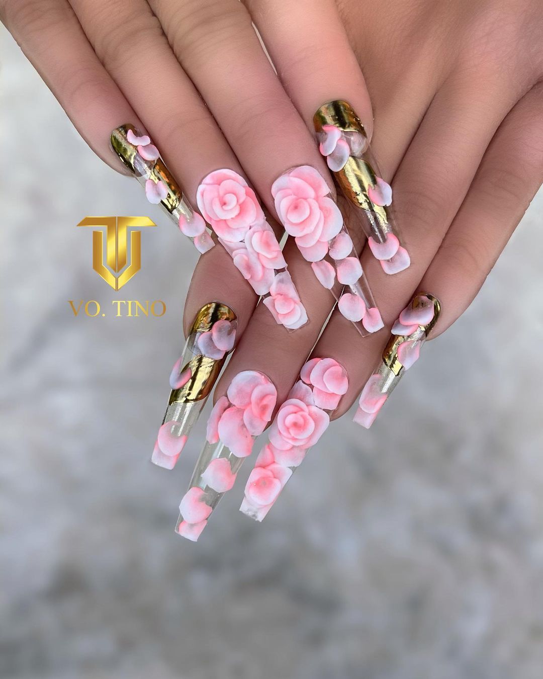 Exclusive luxury nail art designs by Vo.tino | Melody Jacob