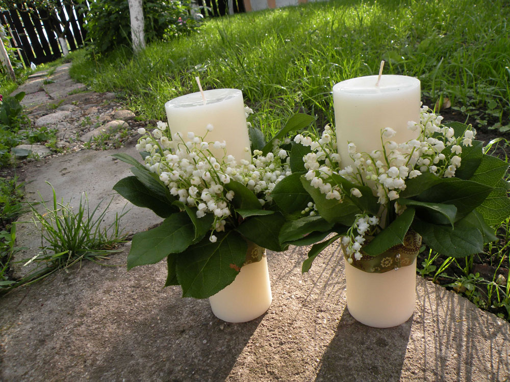 floralstudiobrasov: Lumanari cununie