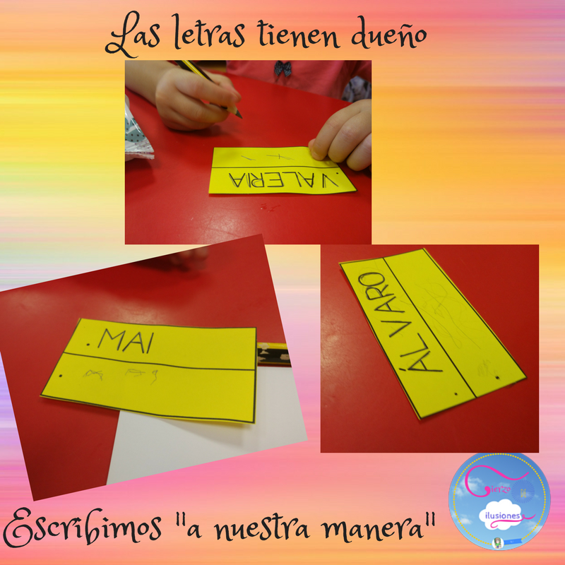 Cierzo de ilusiones: EN NUESTRA CLASE...¡LAS LETRAS TIENEN DUEÑO!