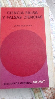 Comentarios: CIENCIA FALSA Y FALSAS CIENCIAS