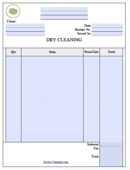 Car Wash Receipt Sample - Invoice Template